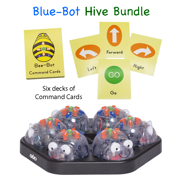 blue bee hive